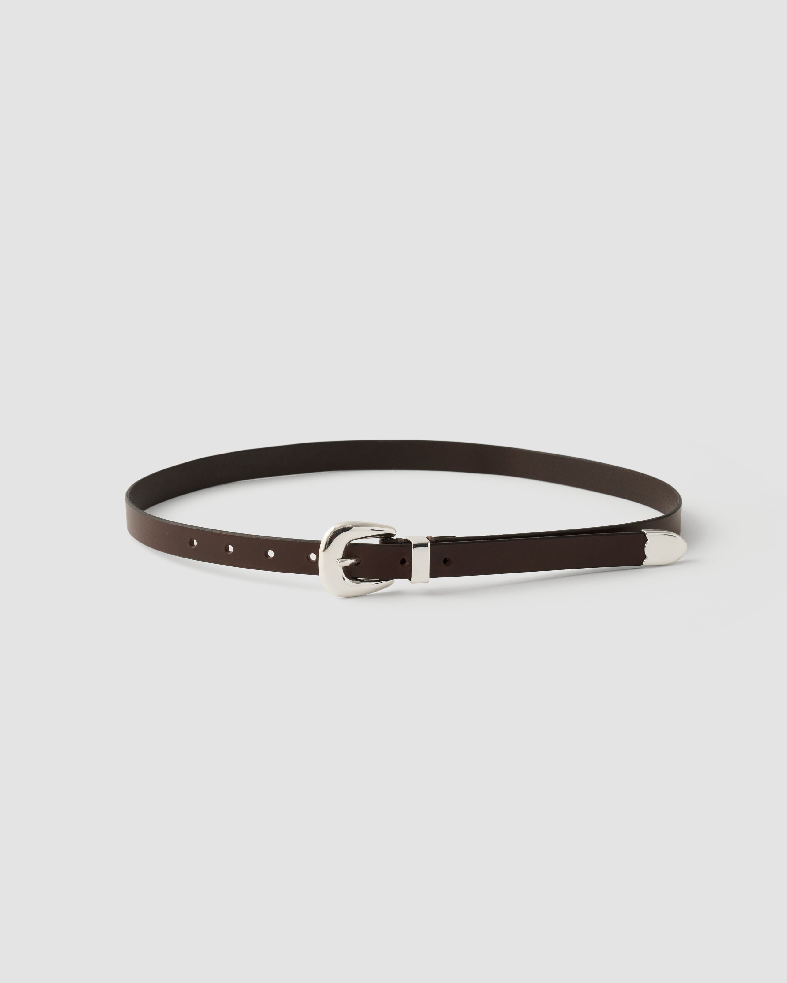 JANE SMITH (ジェーンスミス) WESTERN BUCKLE BELT BROWN | HAKU公式通販